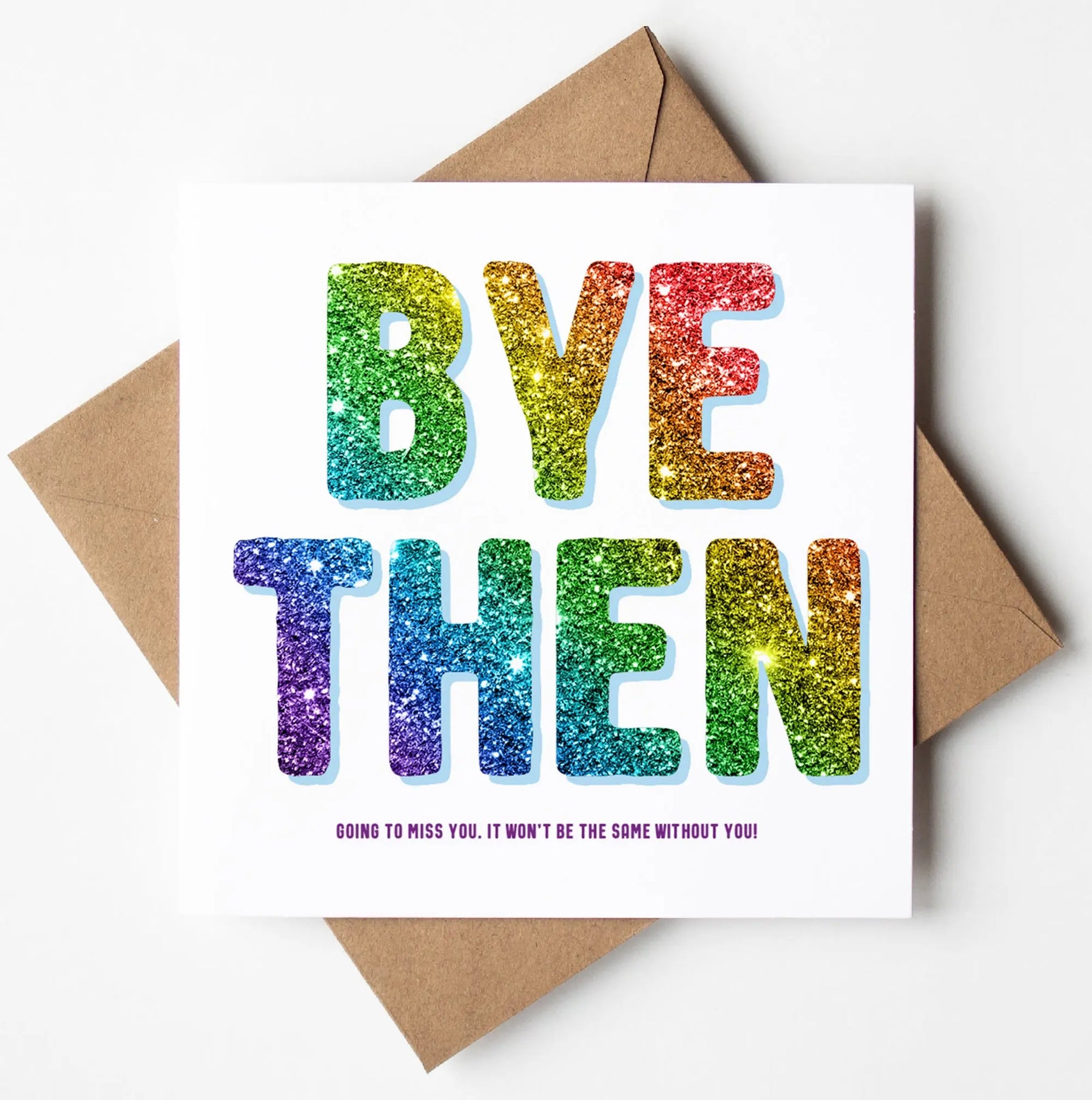 SALE! Bye Then Leaving Card – Sweary Card Lady